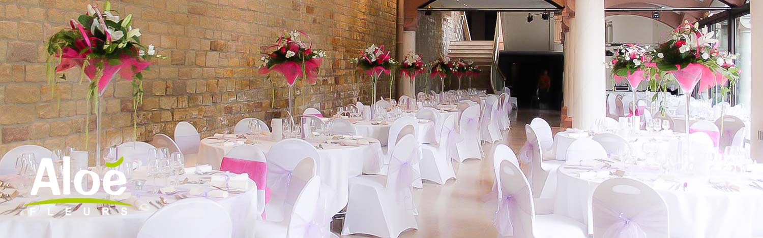 Mariage au centre européen de burghof à Forbach by Aloé Fleurs » ALOE ...
